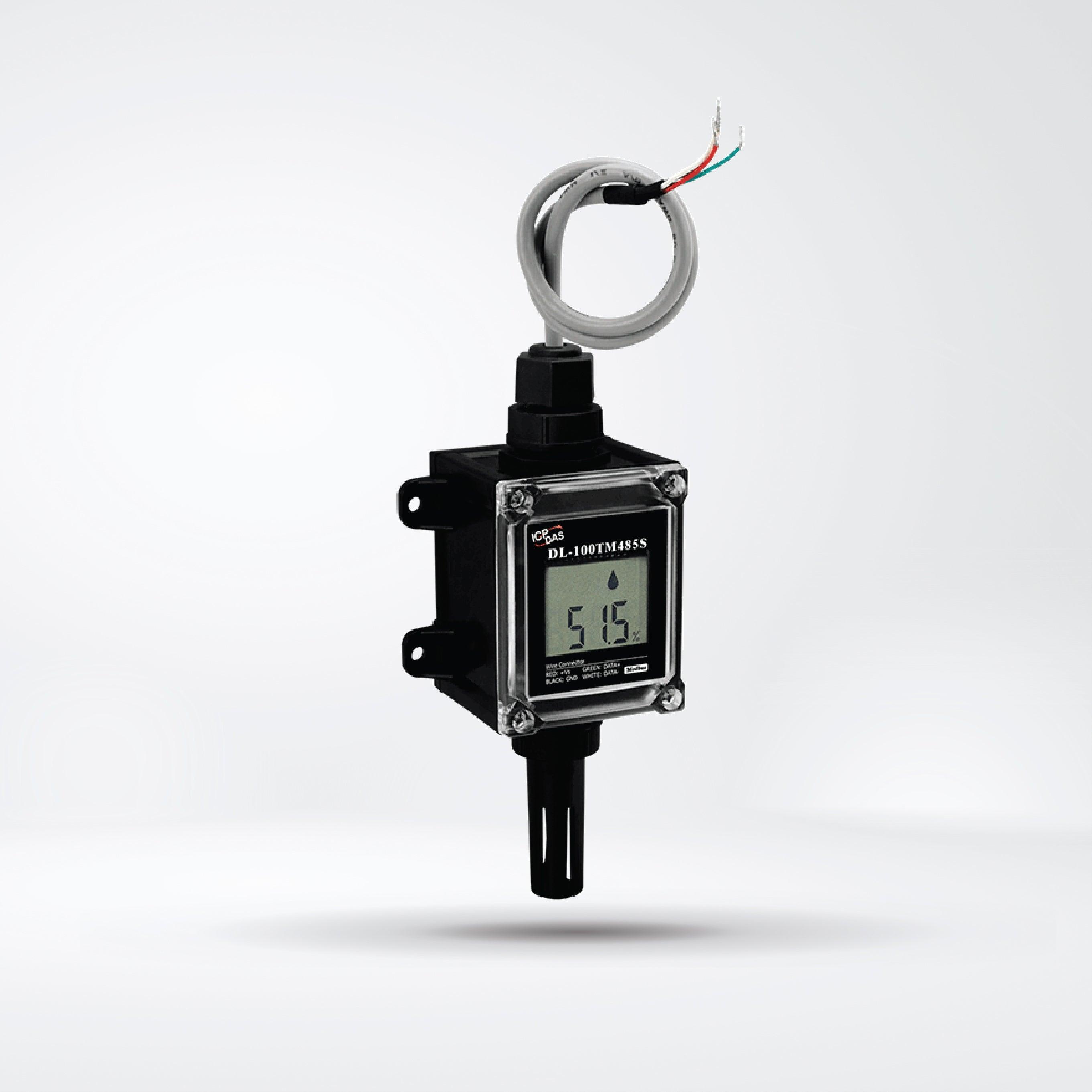 DL-100TM485S IP66 Remote Temperature and Humidity Data Logger with LCD