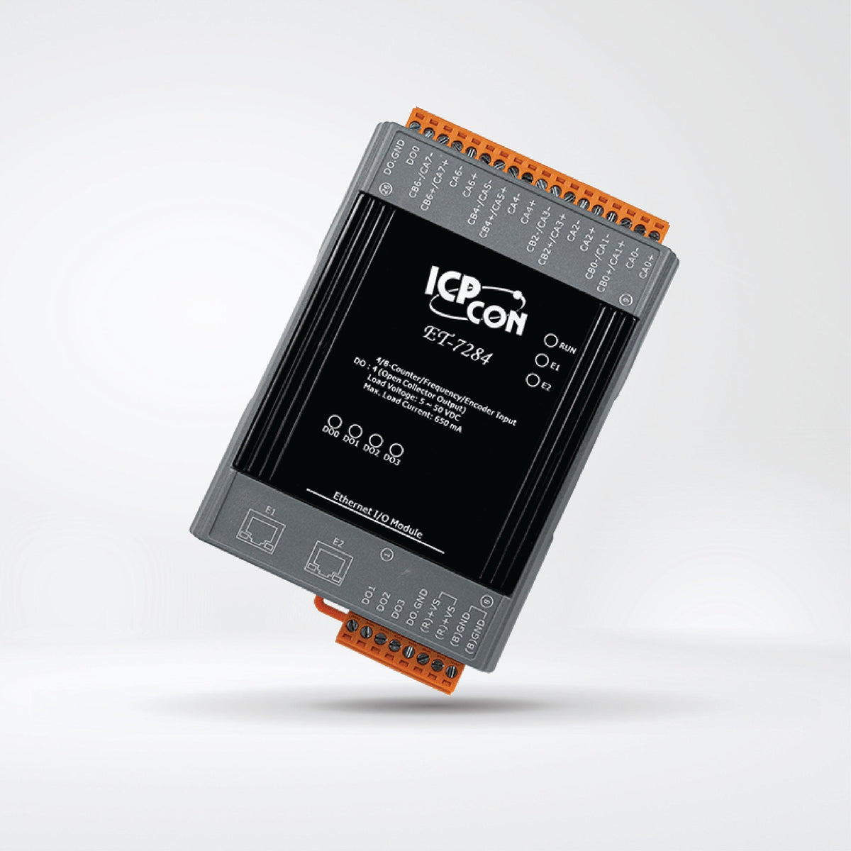 ET-7284 Ethernet I/O Module 2-port Ethernet Switch, 4/8-ch and 4-ch DO