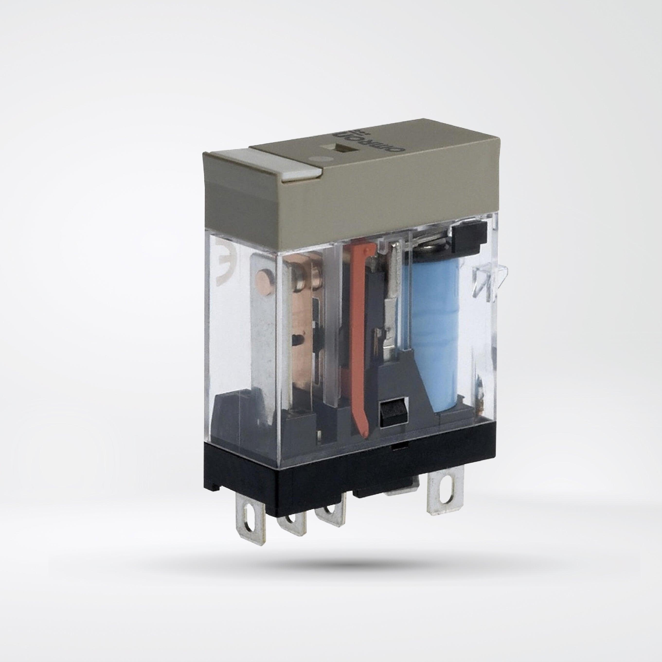 G2R-1-SND DC24(S) BY OMB Relay, plug-in, 5-pin, SPDT, 10 A, mech & LED