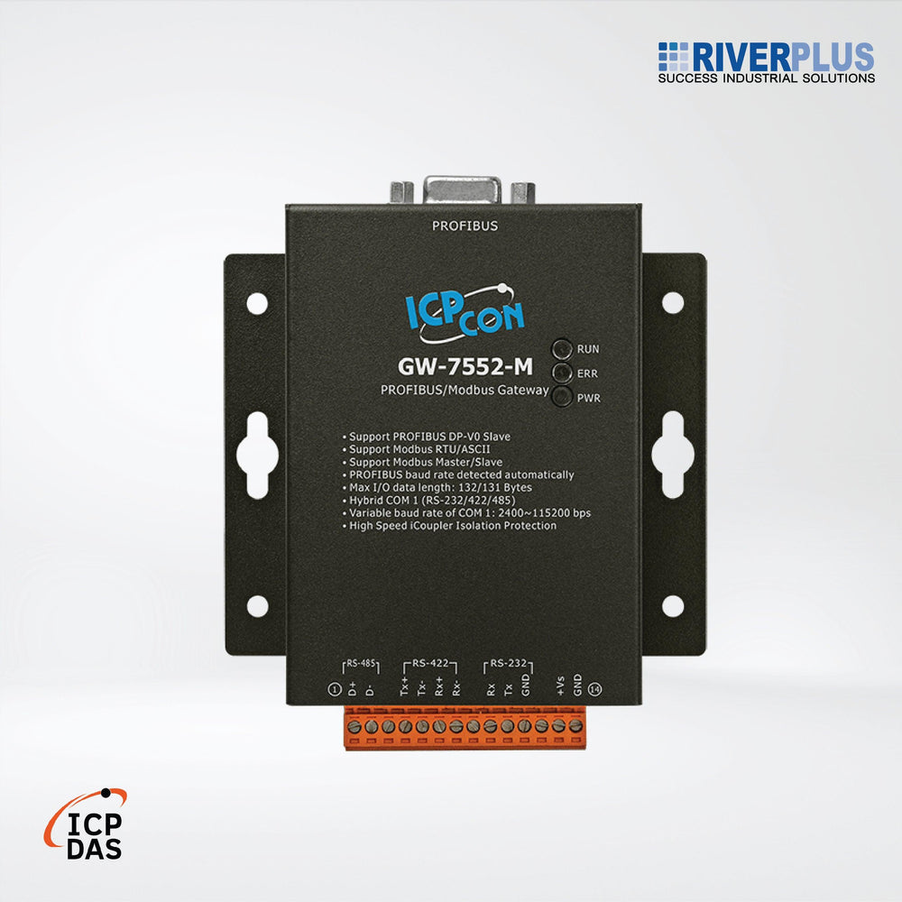 GW-7552-M PROFIBUS to Modbus RTU/ASCII Gateway