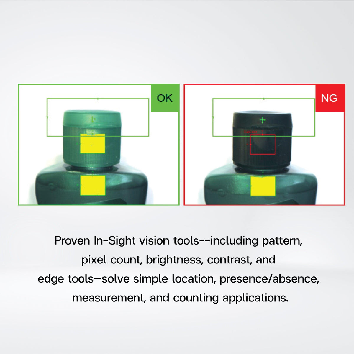 In-Sight 2000 vision sensors , The power of an In-Sight vision system