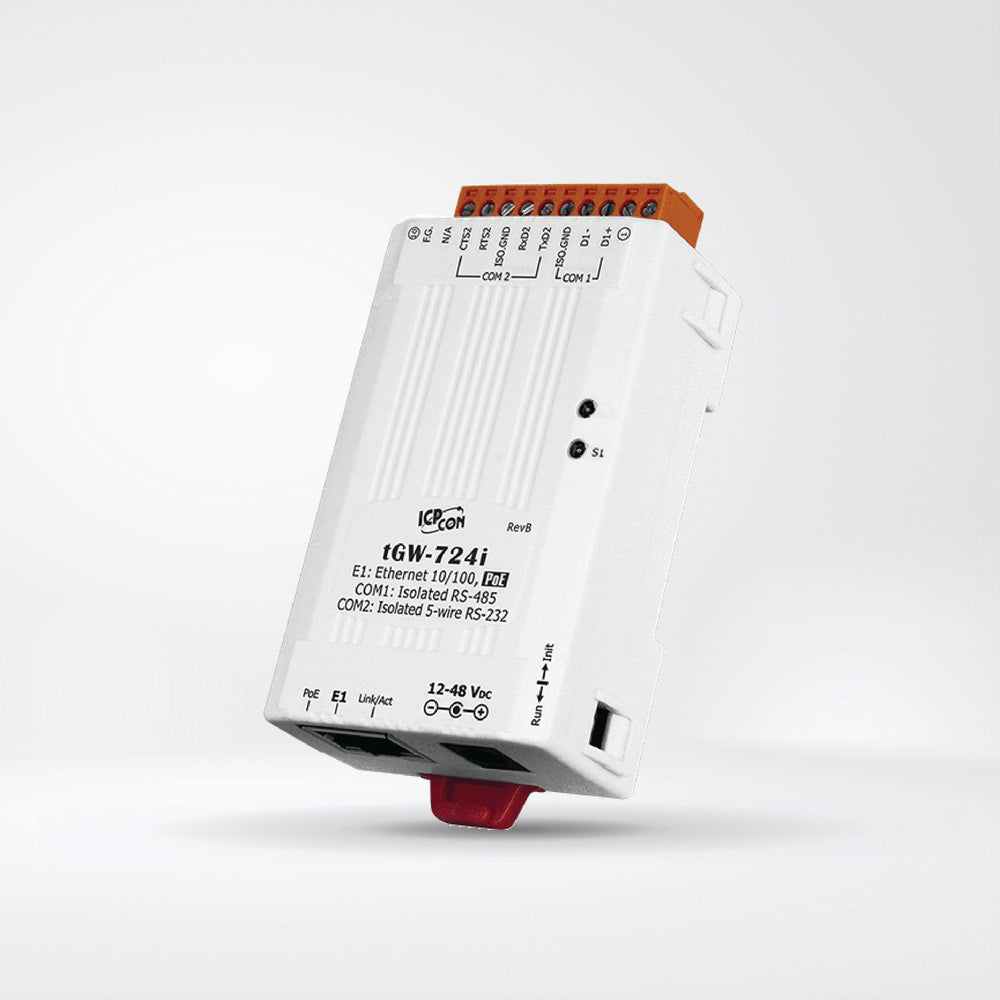 tGW-724i Tiny Modbus/TCP to RTU/ASCII Gateway