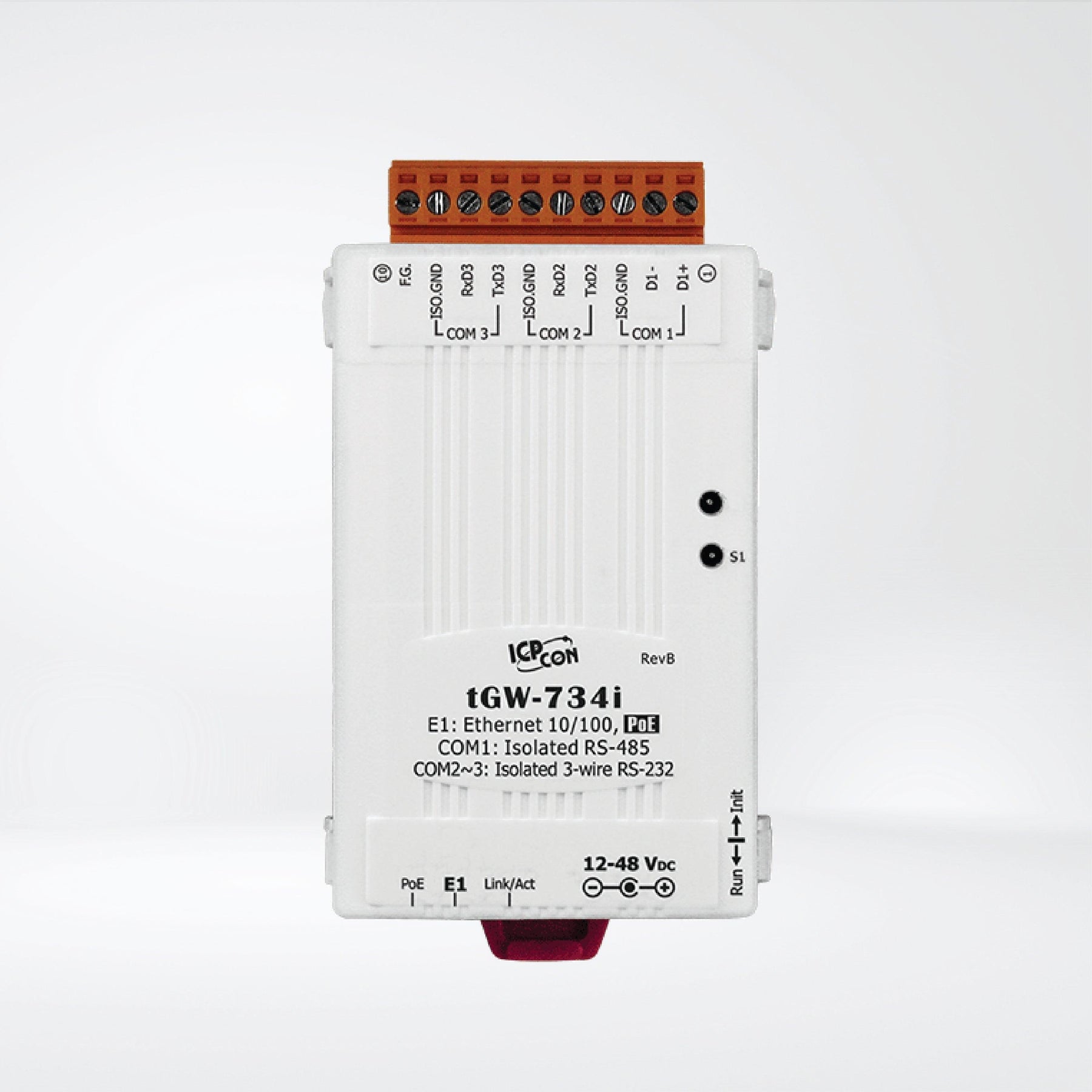tGW-734i Tiny Modbus/TCP to RTU/ASCII Gateway