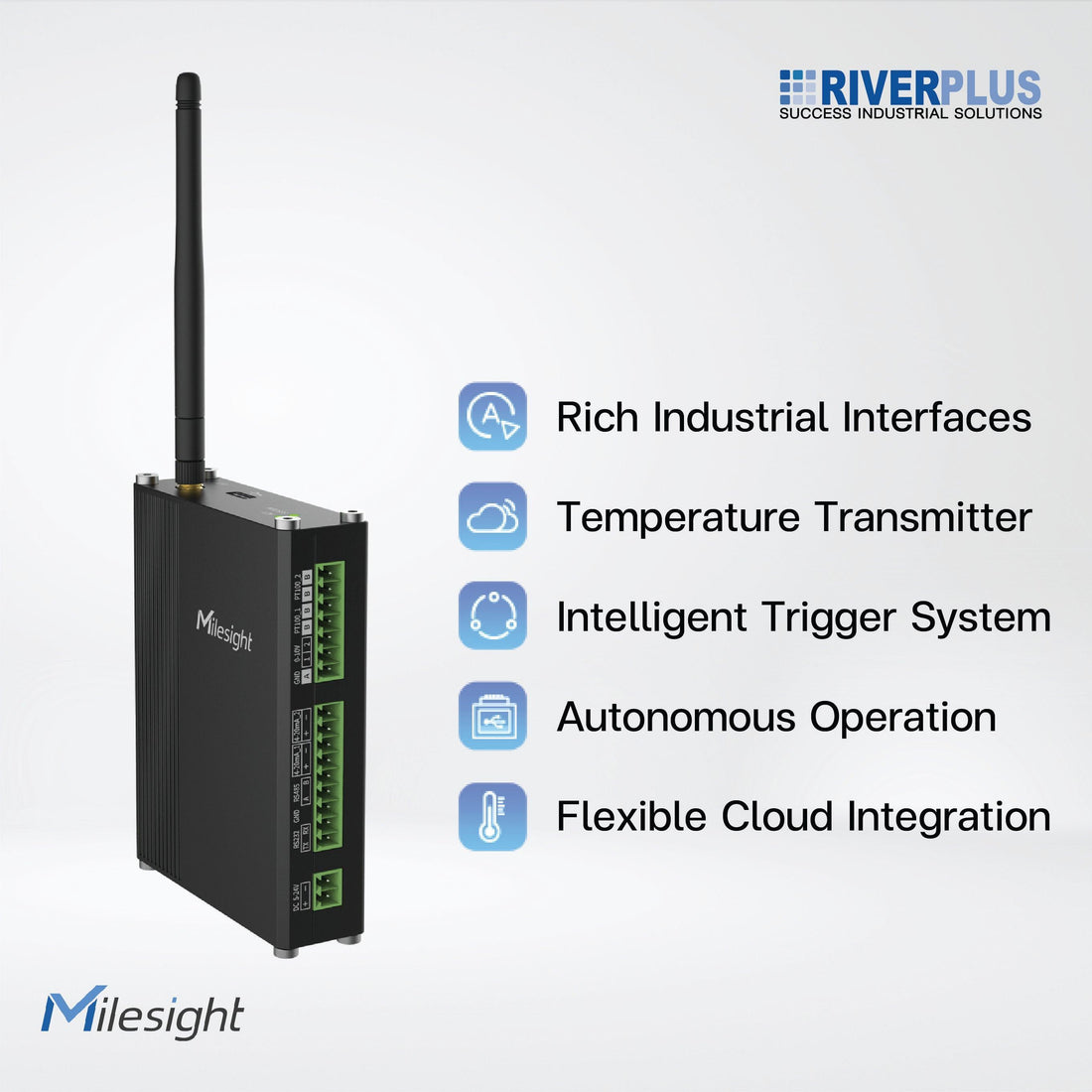 UC300 LoRaWAN IoT Controller with Rich Industrial Interfaces