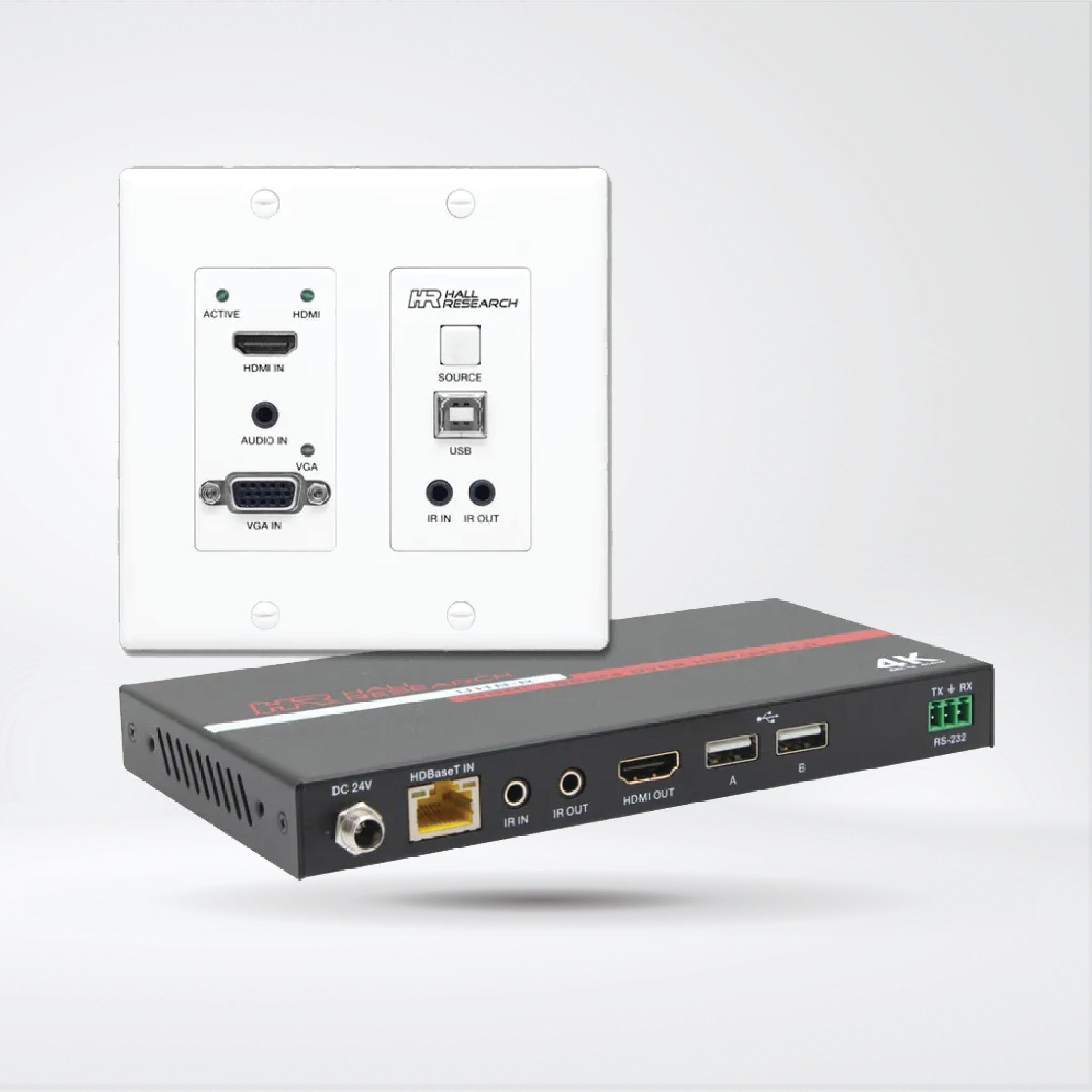UHB-SW2 Auto-Switching HDMI, VGA and USB Extension System