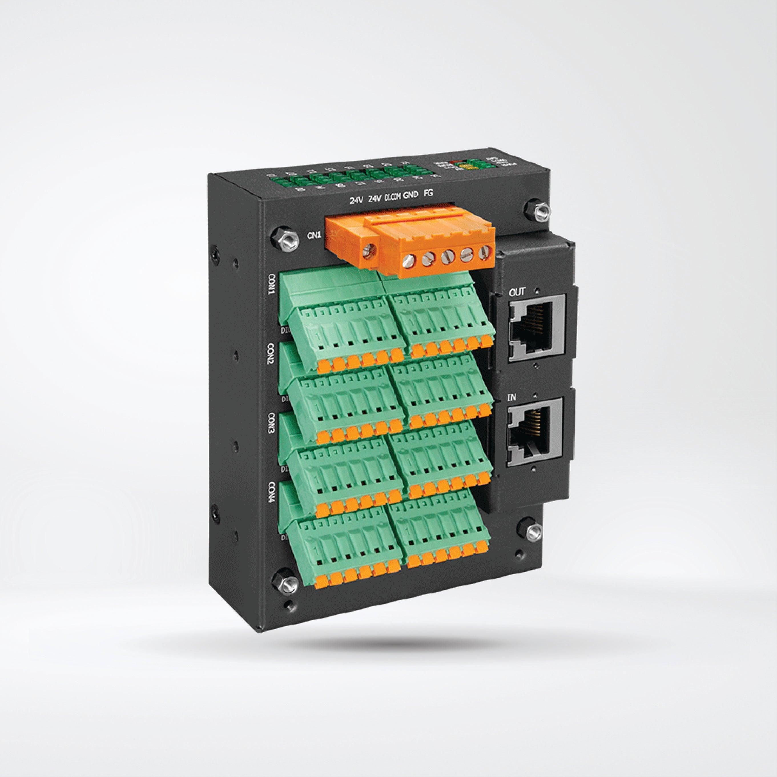 EC2-P32 EtherCAT Slave I/O Module with Isolated 32-channel Digital Inp